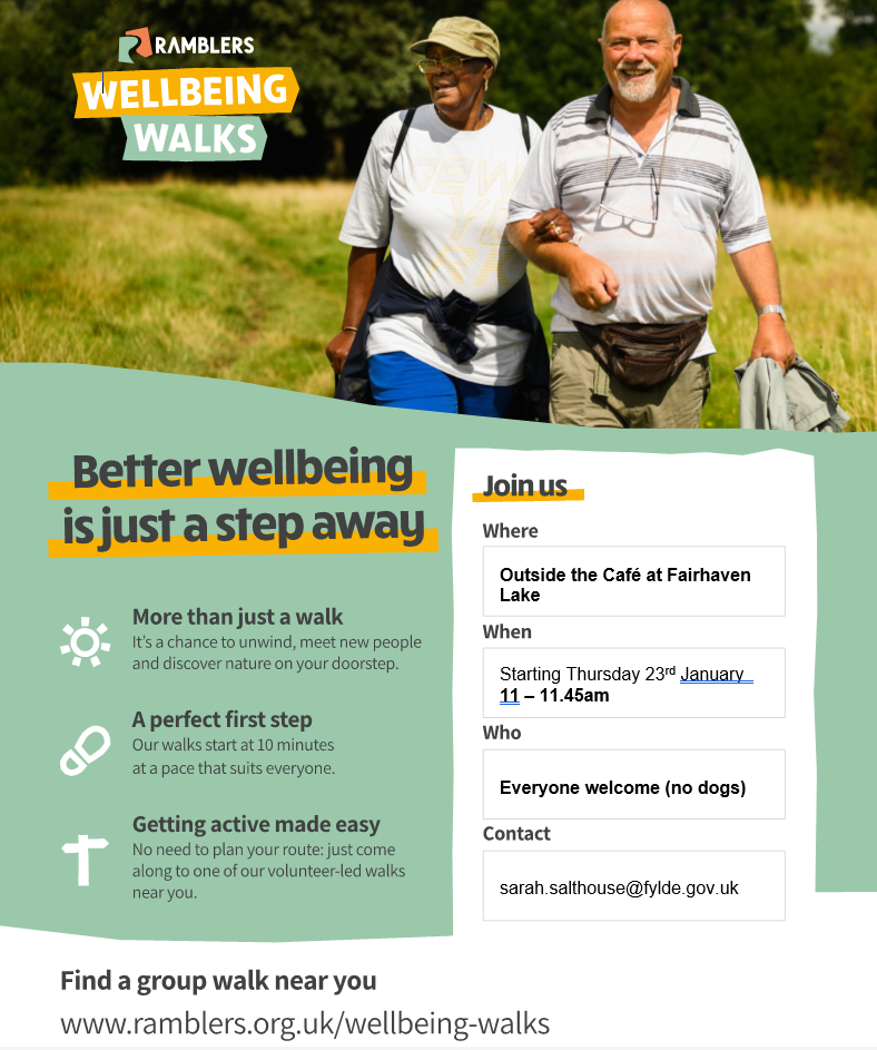 Wellbeing Walk - Discover Fylde